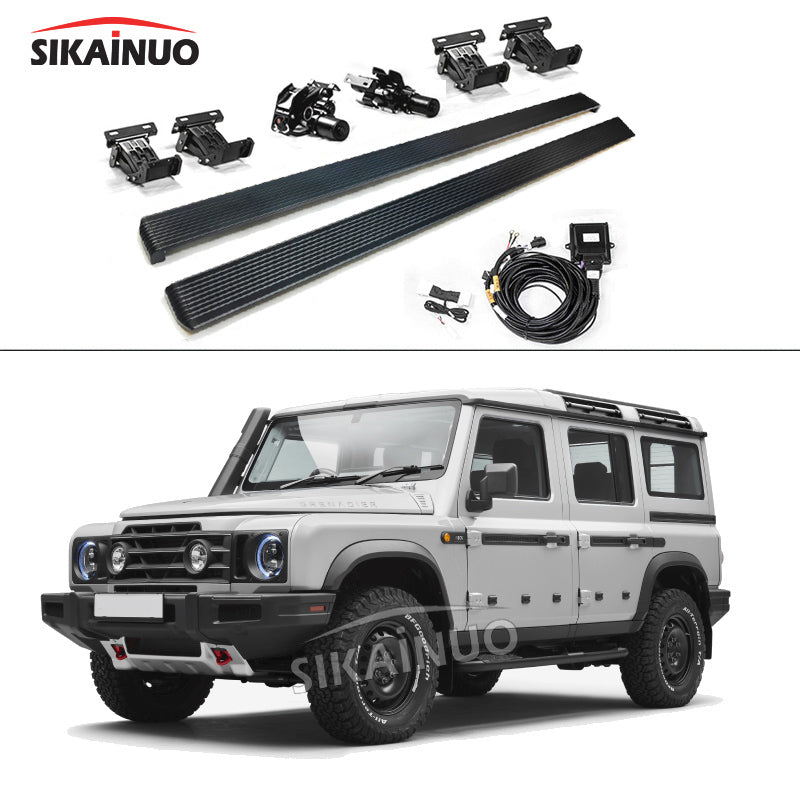 Electric Power Running Boards Retractable Steps for Ineos Grenadier